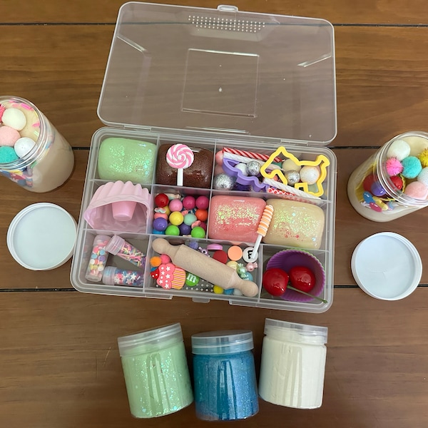 Baking Play Dough Kit, Party Playdough Set, Girls Boys Gift, Magic Kit ...