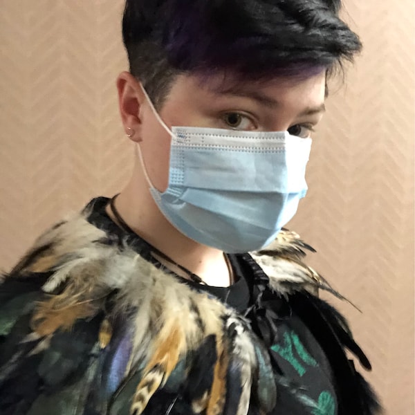 Bird Feather Cape Animal Cape Man Viking Warrior Cape Wicca Ritual ...