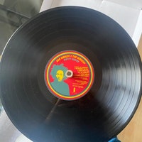 Vinyl Record Wall Clock 12 LP With Record Player Tonearm Style Clock ...