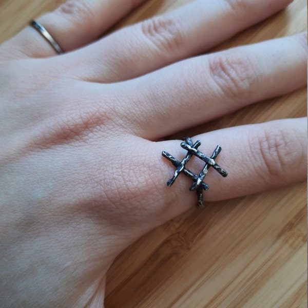 INGUZ Rune-inguz Ring-viking Rune Ring. Wiccan, Occult, Esoteric ...