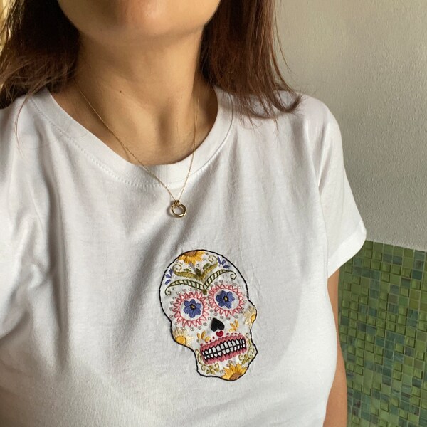 Hand-embroidered Shirt/ Customized Shirt / Hand Embroidery - Etsy