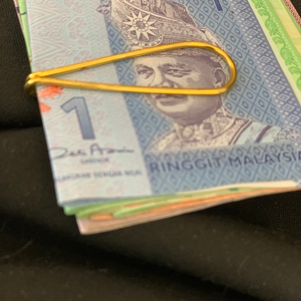 Vintage Collectible Antique Brass Wire Money Clip NOS 1940'S - Etsy