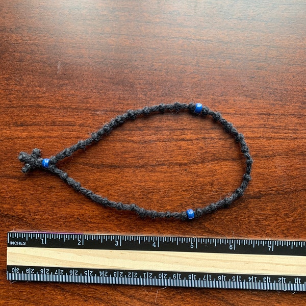 50 Knot Orthodox Christian Prayer Rope Green Wool With Tassel - Etsy