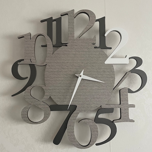 World Time Zone Wall Clock - Dual Time With 12-hour and 24-hour Dials ...