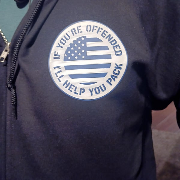 Offended SVG | PNG | Eps,anti-liberal Svg, Liberal Joke, American Pride ...