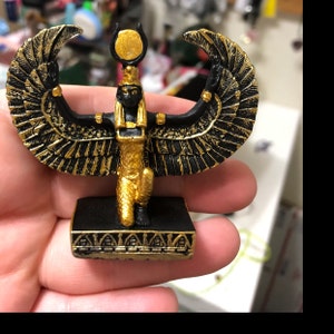 Small Statue Egyptian God Isis Statue - Etsy