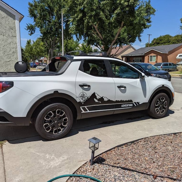 Compass Adventure Side Body Vinyl Decal, Side Panel Decal, Stripe Decal ...