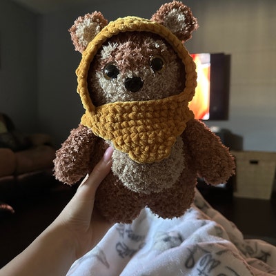 Ewok Pattern Bundle Lou-lou the Ewok AND Walter the Mini Ewok Amigurumi ...
