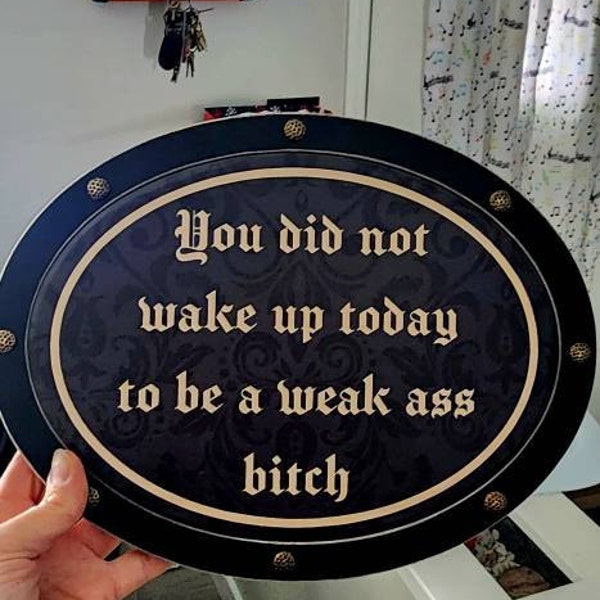 Wall Wood Wall Plaque,vintage Witch,witch Home Decor,dark Academia ...