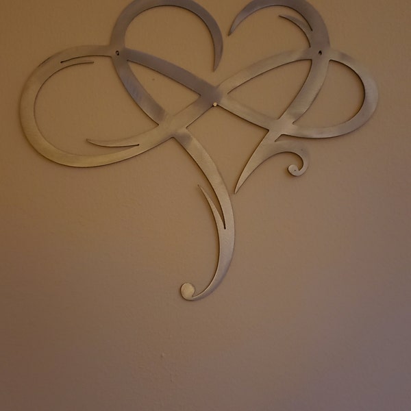 Infinity Heart | Metal Infinity Symbol With Heart | Couples Gift | Gift ...