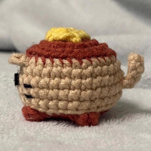 Ditto Amigurumi PATTERN 2 in 1 Crochet Plushie Coaster DIY Toy Tutorial ...