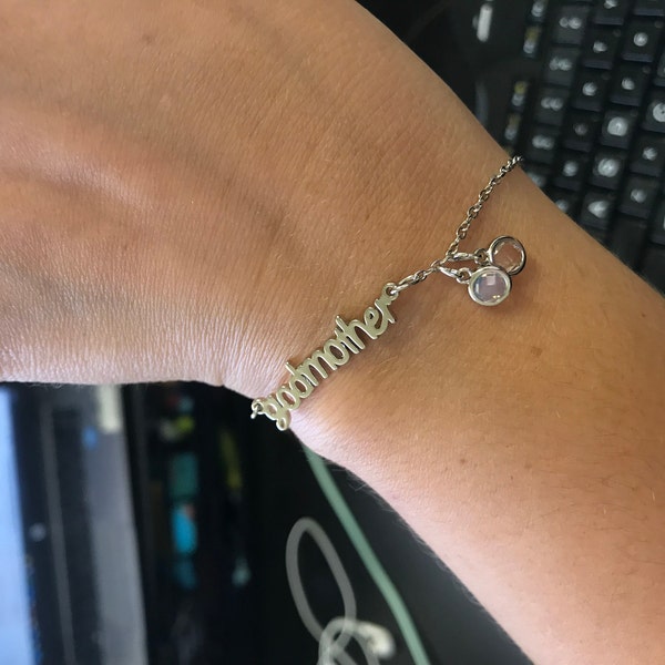Godmother Bracelet, Godmother Proposal, Godmother Gift From Goddaughter ...
