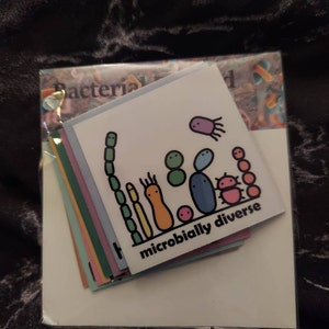 Cute Deadliest Viruses Sticker Pack World's Deadly Viruses Kawaii ...