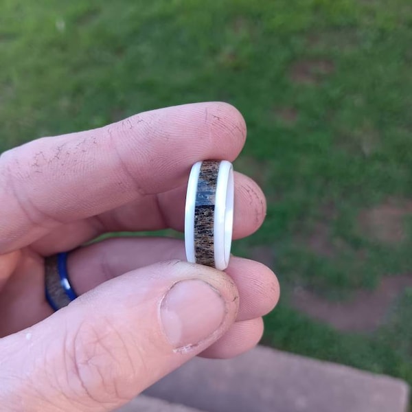 Titanium Beveled Edge Screw-together Ring Blank for Inlay - Etsy