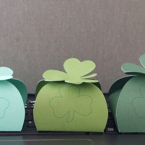 St Patrick's Day Box Svg, Gift Boxes Svg, St Patricks Day Box Template ...
