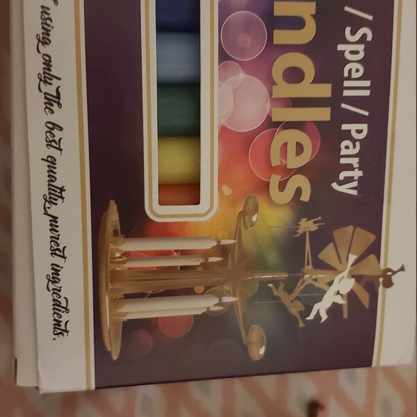 Party Chime Candles Set 10 Colors, 2 Pc Each = 20 Candles - Candle , - Etsy