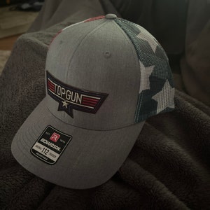 RICHARDSON 168 7 PANEL HAT With Custom Embroidery (overtime Hours ...