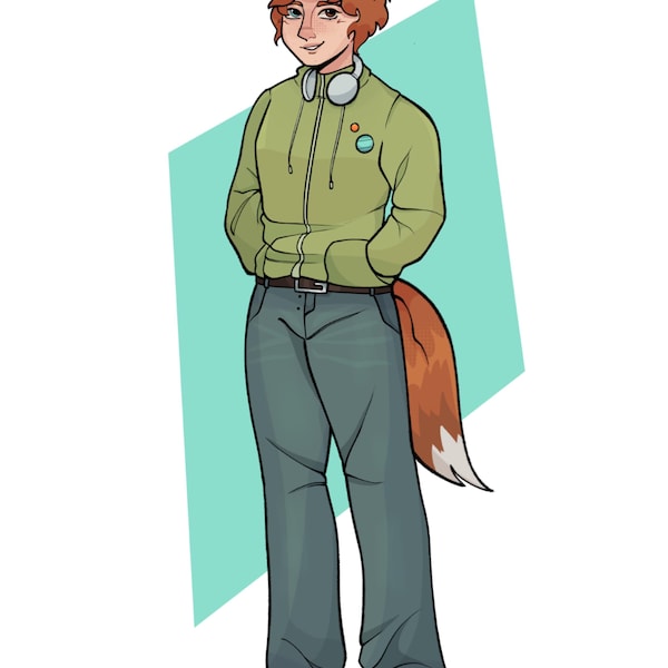 Fullbody OC Character Art Commission, Custom Fanart (digital) - Etsy