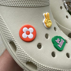 Croc Compatible Vintage Styled Shoe Charms for Your Crocs, Groovy ...