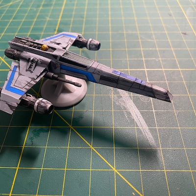 Broad Sword and the Flint razor Crest Custom not Painted - Etsy