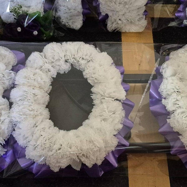 MUM NAN Artificial Silk Funeral Tribute Package Any 3 Letter Name ...