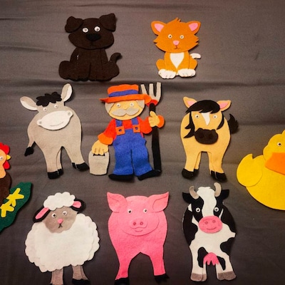 Community Helpers Felt Board Patterns, Policeman, Fireman, Chef ...