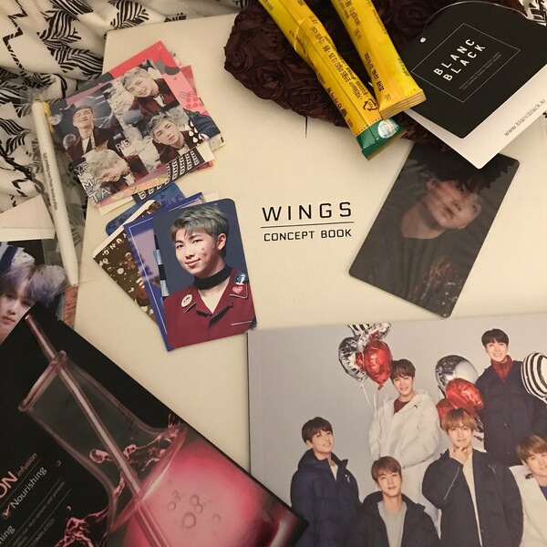 BTS Members Concept Book Limited Edition With 1 Random Lenticular Card ...