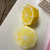 Half a Lemon 3D Paper Craft SVG - Etsy
