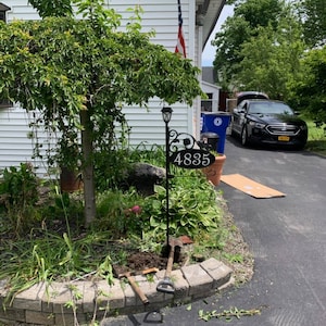 Camp/rv Sign With Flag Holder and Solar Light 48 - Etsy