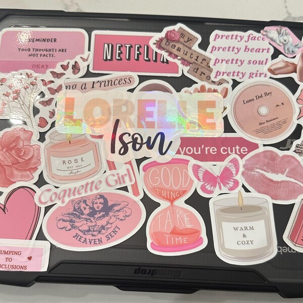 Hug Me Font-custom Name Decal Personalized Name Decal-holographic Name ...