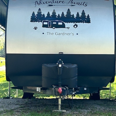 Adventure Awaits Rv Decal Custom Camper Decal - Etsy