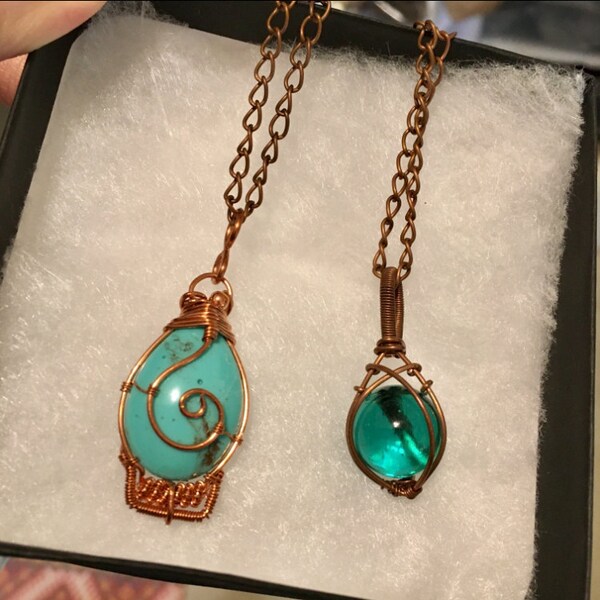 Copper Wire Bat Necklace/100% Copper Wire Wrapped Red Jasper Bat ...