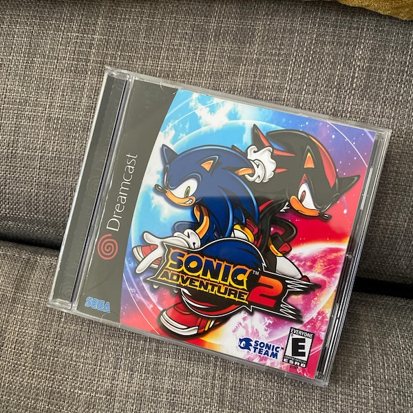 Sonic Adventure 2 Dreamcast Reproduction Case - Etsy