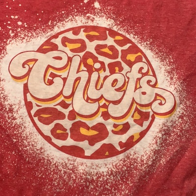 Chiefs Retro Leopard Print Instant Download SVG and PNG Files Kansas ...