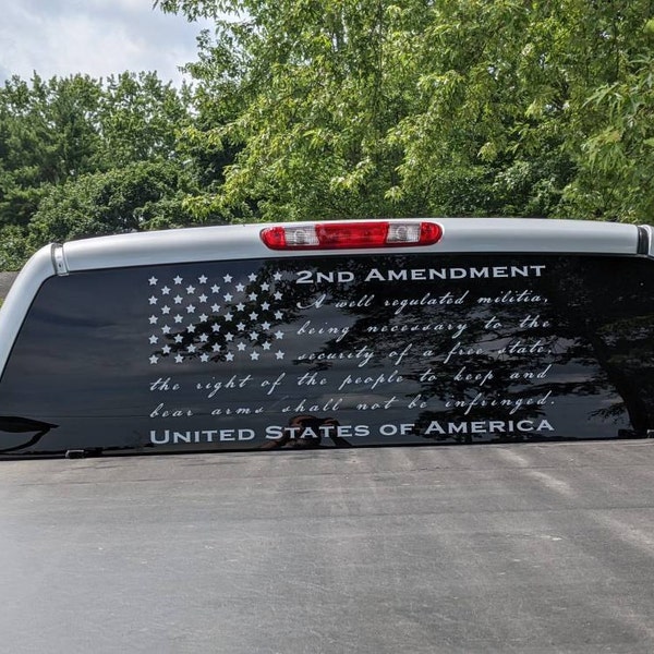 2nd Amendment, American Flag, Pledge of Allegiance, Pledge Sticker ...