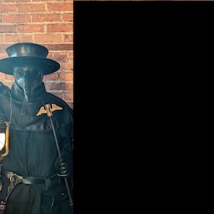 Schnabel Plague Doctor Mask in Leather choose Color - Etsy