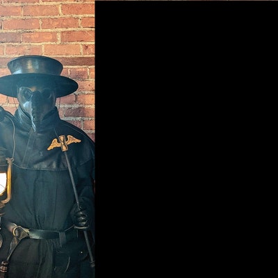 Schnabel Plague Doctor Mask in Leather choose Color - Etsy