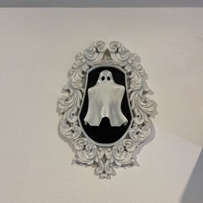 Ghost Frame Wall Art Gothic Home Decor 3D Printed - Etsy