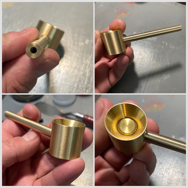 Minimal Hand-ground Titanium Ring faceted: the Charles 6mm. Optional ...