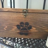 Cat Keepsake Box cat Memorial Pet Urn personalized Pet Urn pet Memory ...