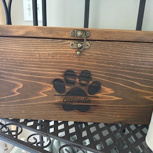 Cat Keepsake Box cat Memorial Pet Urn personalized Pet Urn pet Memory ...