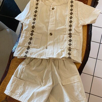 Mexican Manta Boy Outfit Size 12mos-6years Different Sizes Juan Diego ...