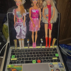 Mid Century Elf Pixie Boy Girl Crystal Mosaic Set of 2 - Etsy