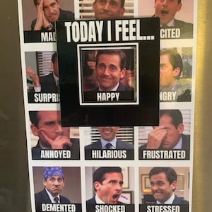 Michael Scott Mood Magnet Prison Mike Michael Scott Gifts Steve Carrell ...