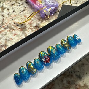 Raiden Inspired Nails - Etsy