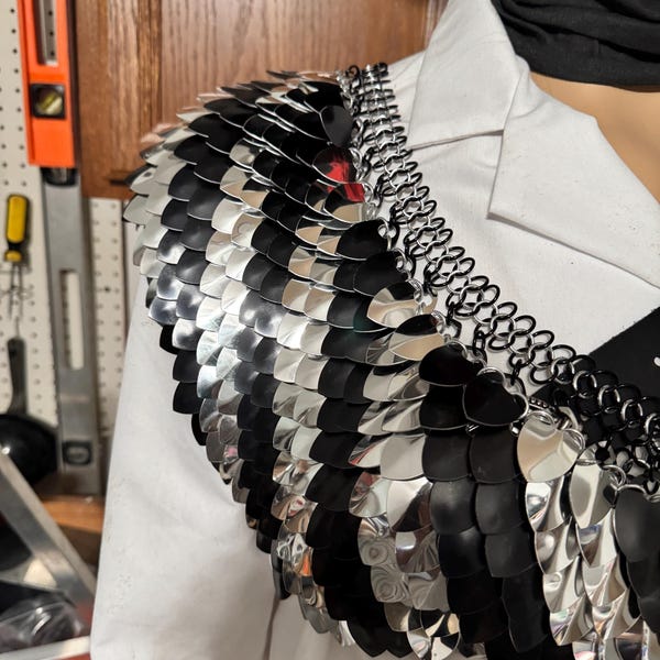 Mantel Chainmail Shoulder Armor Scalemail Shoulder Armor Mail Armor ...