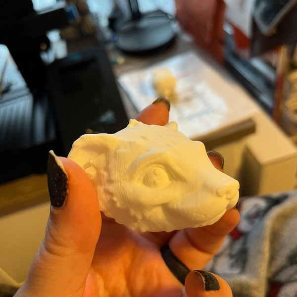 Ferret Digital .STL File for 3d Printing, Articulated Fidget Figure ...
