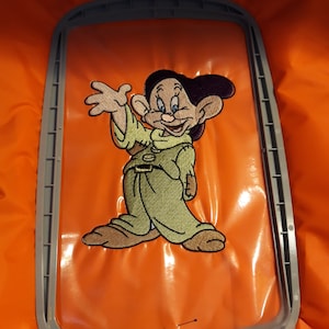 Hello Dopey Machine Embroidery Design 4x4 and 5x7 Hoop EMB - Etsy