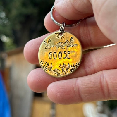 Fish Are Friends, Not Food /hand Stamped Custom Dog Tag, Personalized ...