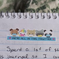 MINI Happy Movie Popcorn Tracker Reminder Cute Kawaii Planner Stickers ...